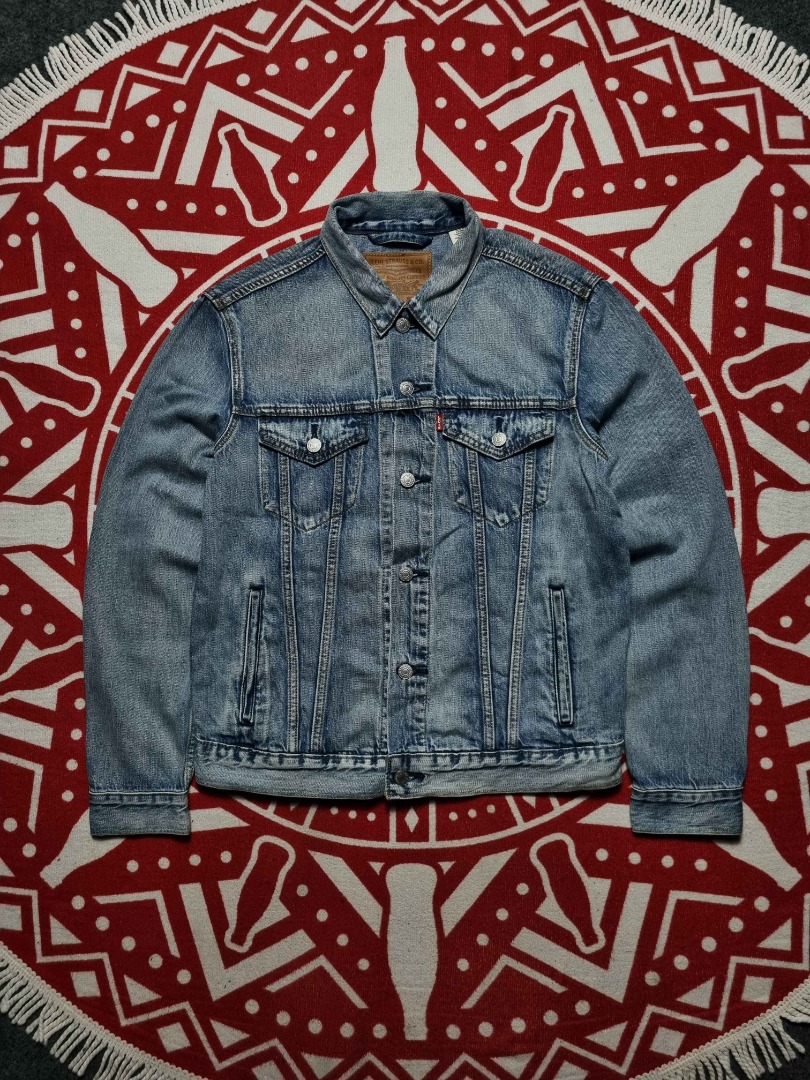 Levis premium jaket denim water less trucker type 3, Fesyen Pria ...