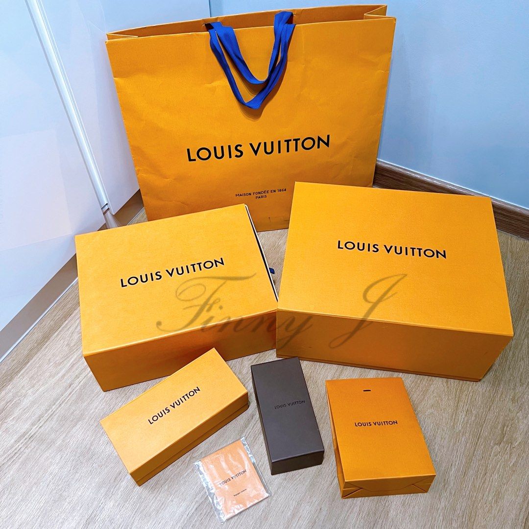 Louis Vuitton LV Paper bags & box, Luxury, Accessories on Carousell