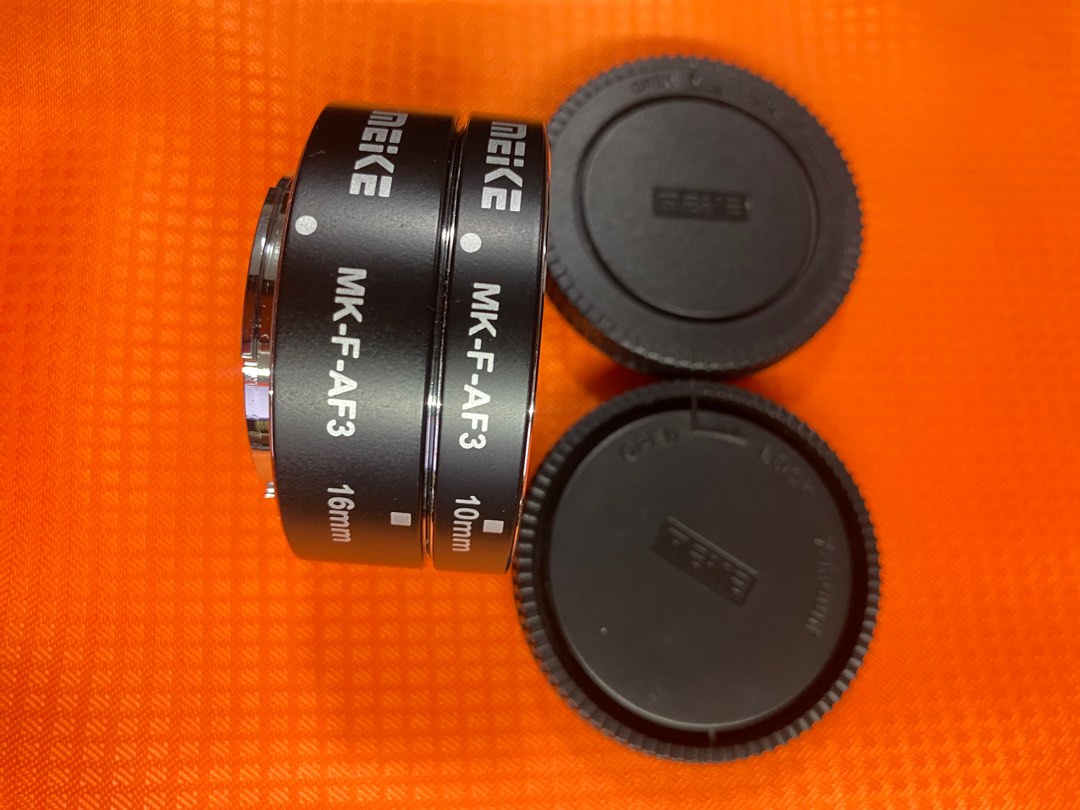 Meike AF Macro Extension Tubes Fuji X Mount, Photography, Photography ...