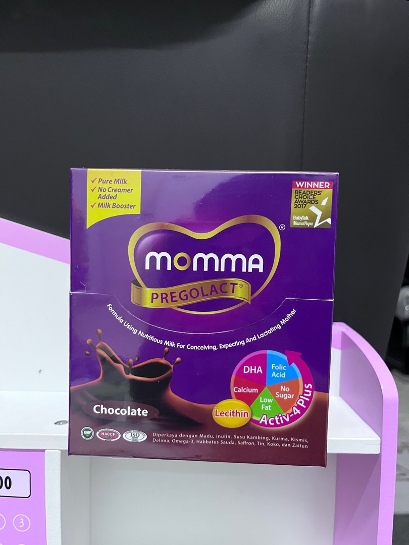 Milk Booster MOMMA Pregolact - 420g (1 Unit), Babies & Kids, Nursing ...