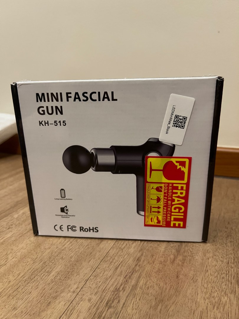 Mini Fasical Gun KH-515 (Brand New), Health & Nutrition, Massage ...