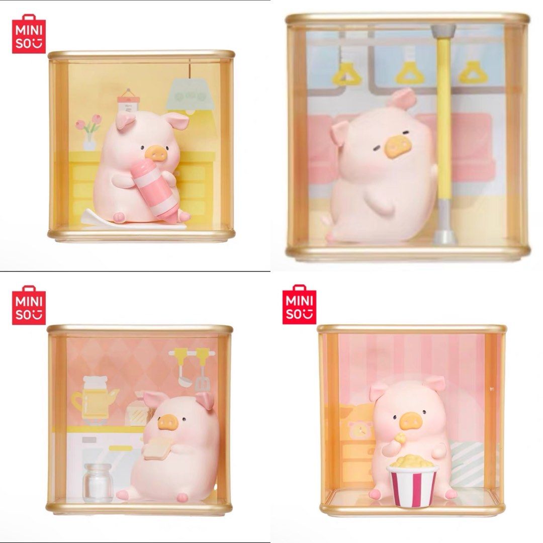 Miniso x Toyzero Lulu The Piggy Pleasure Time Surprise / FULL SET ...