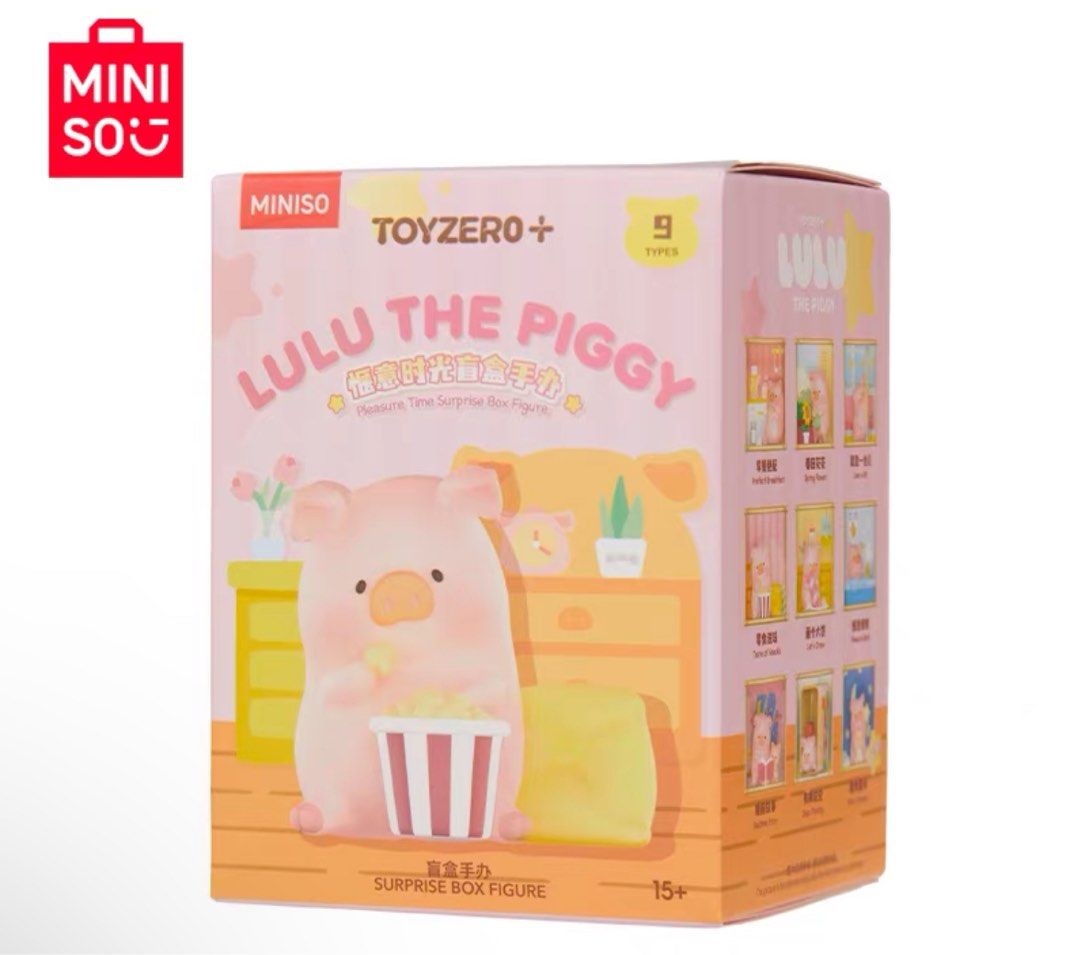 Miniso x Toyzero Lulu The Piggy Pleasure Time Surprise / FULL SET ...