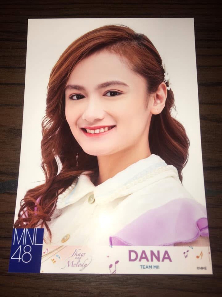MNL48 Official Photocard Dana Ikaw Ang Melody, Hobbies & Toys, Memorabilia & Collectibles, Fan ...