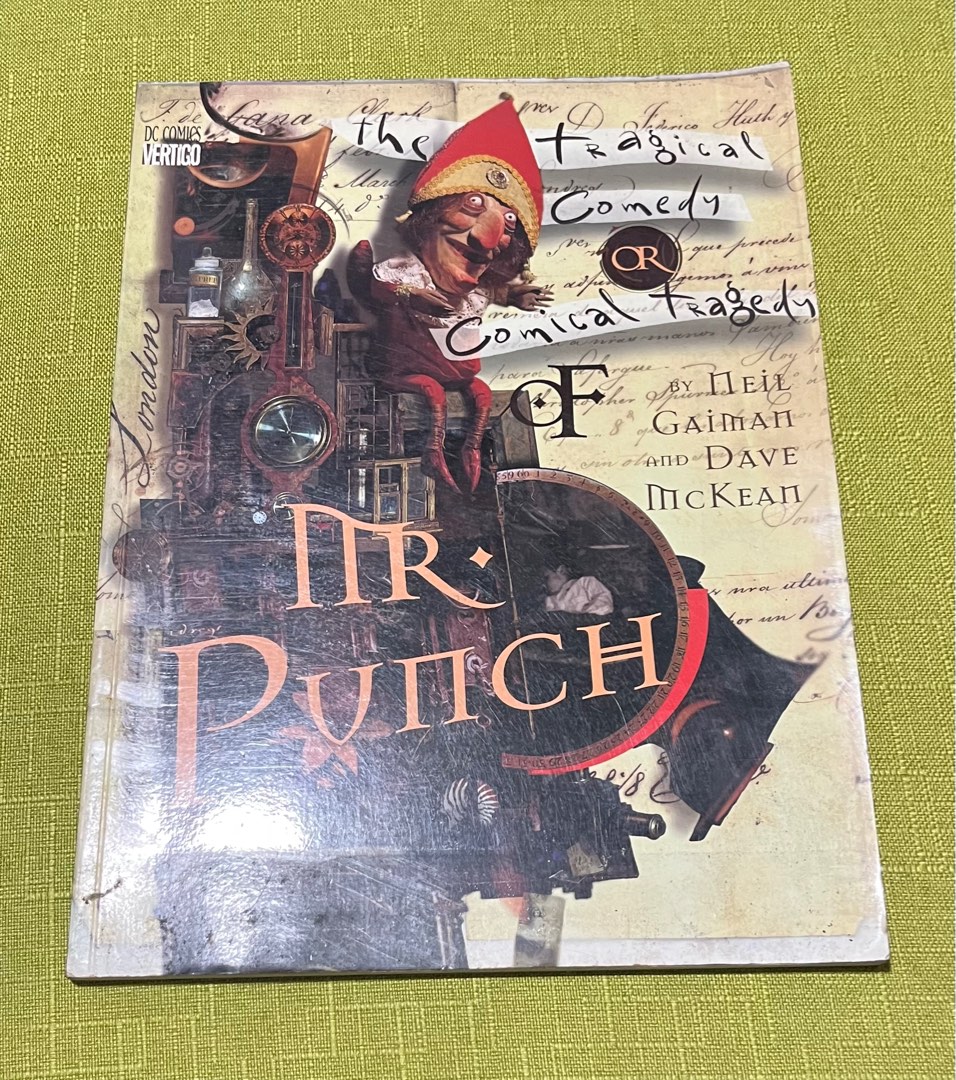 Mr. Punch - Neil Gaiman, Hobbies & Toys, Books & Magazines, Comics ...