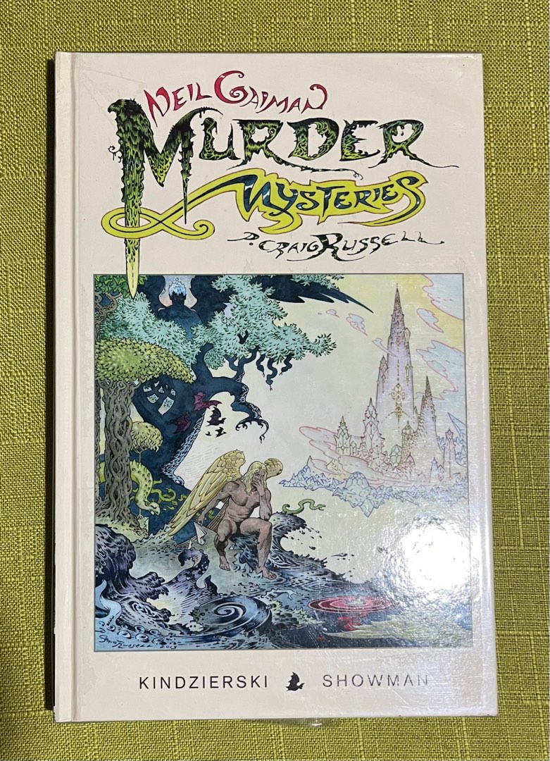 Murder Mysteries graphic novel (sealed) - Neil Gaiman, Hobbies & Toys ...