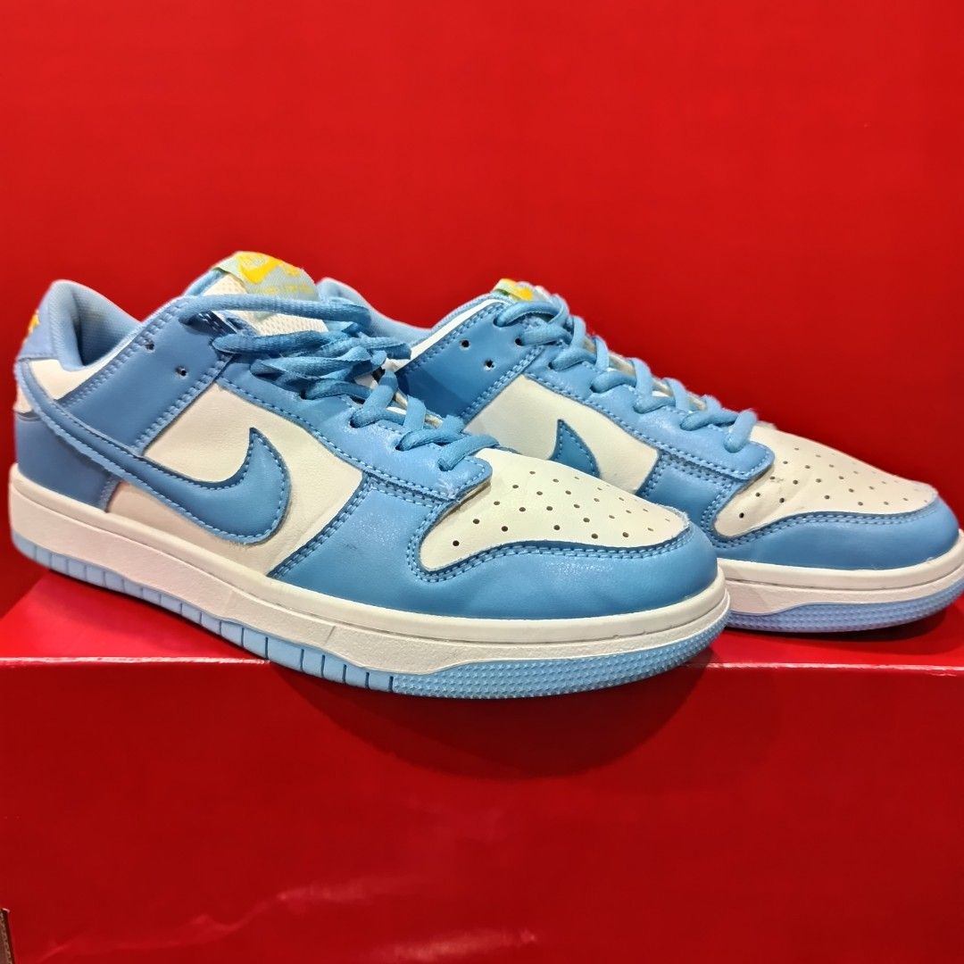NIKE Kasut Bundle SB Dunk Low Pro Coast University Blue UK7, Men's ...