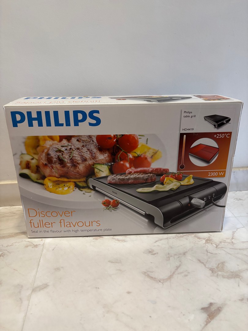 Philips Table Grill, TV & Home Appliances, Kitchen Appliances, BBQ ...