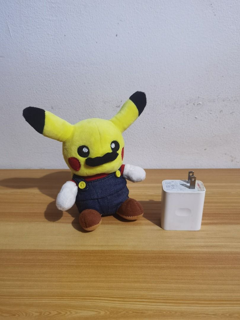 Pikachu Mario Costume, Hobbies & Toys, Toys & Games on Carousell