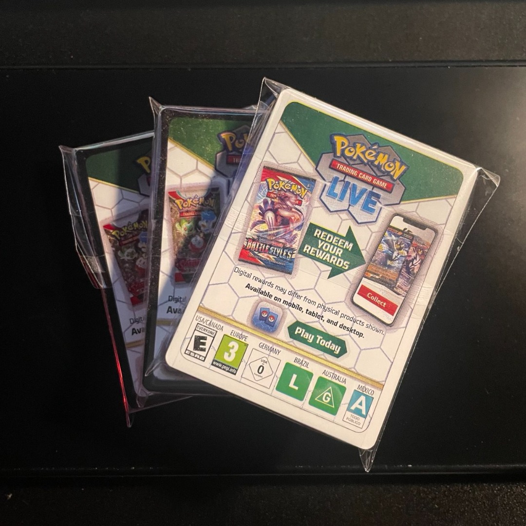 Pokemon TCG Live Code Cards 41pcs [BULK], Hobbies & Toys, Toys & Games ...