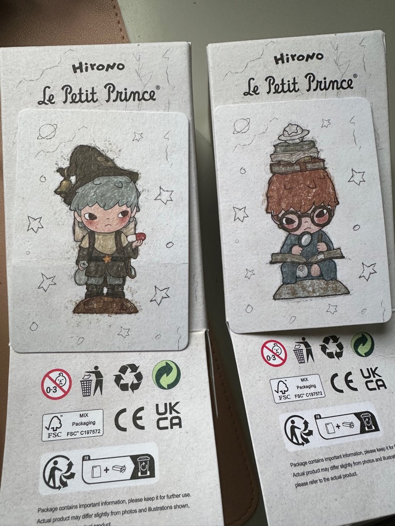 Popmart Hirono le petit prince / the merchant | the geographer, Hobbies ...