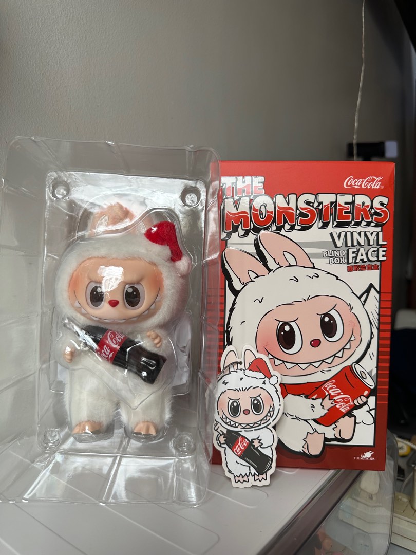 Popmart Labubu the Monsters Coke Surprise Shake, Hobbies & Toys, Toys ...