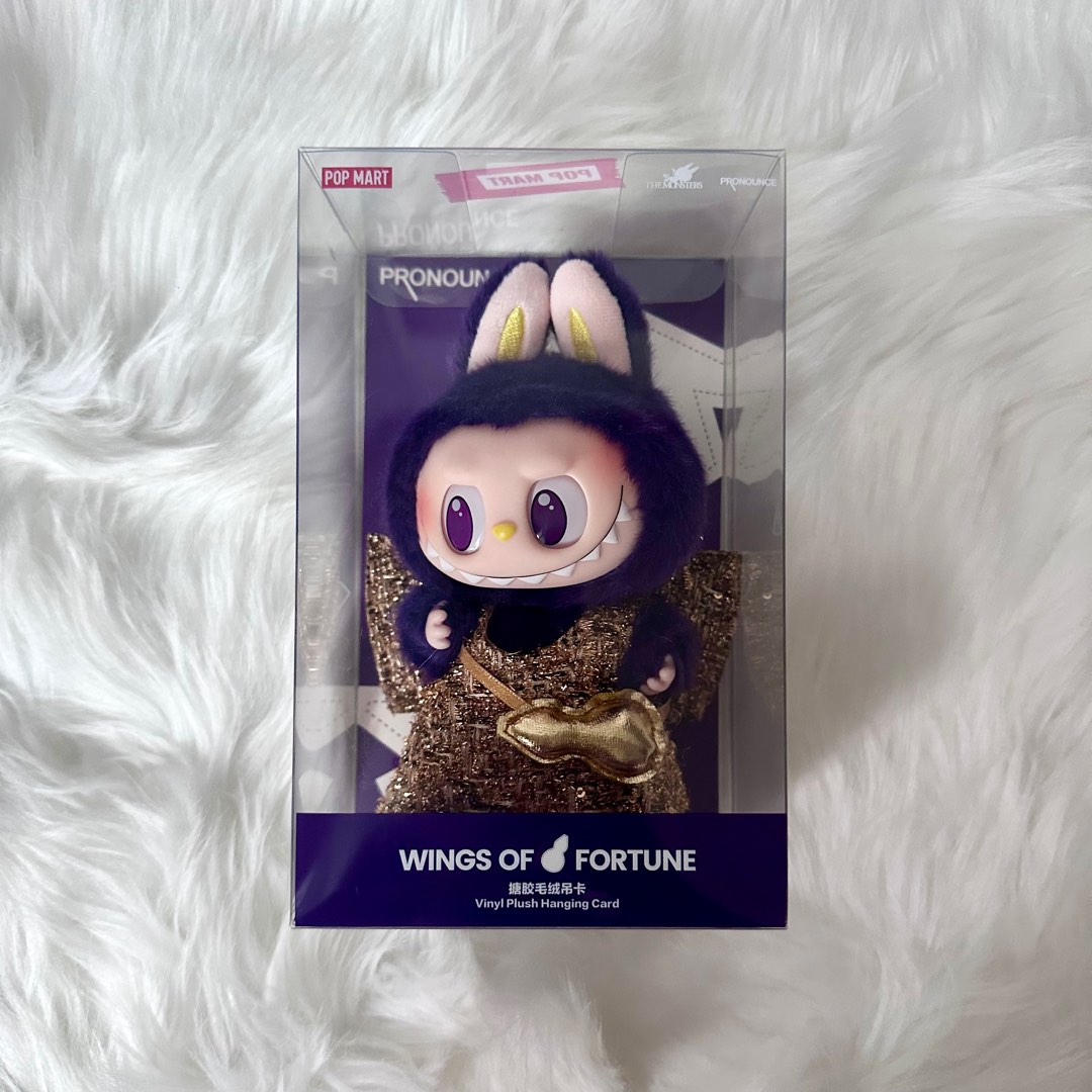 Popmart labubu the monsters wings of fortune wof, Hobbies & Toys, Toys ...