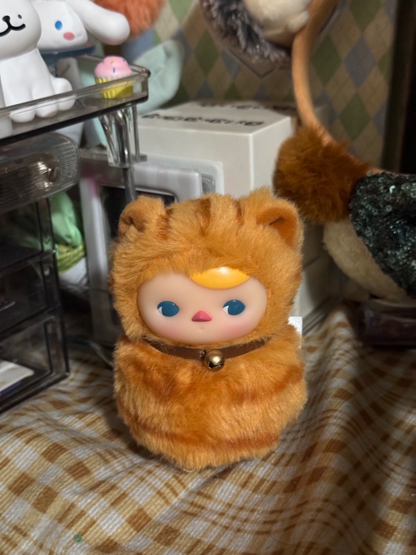 popmart roly poly kitty (red tabby), Hobbies & Toys, Toys & Games on ...
