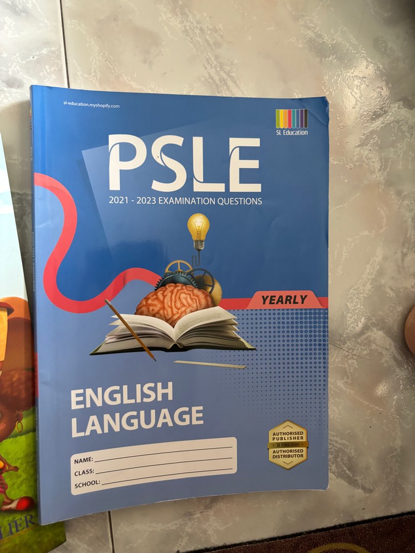 PSLE 2021-2023 Exam Questions English Language, Hobbies & Toys, Books ...