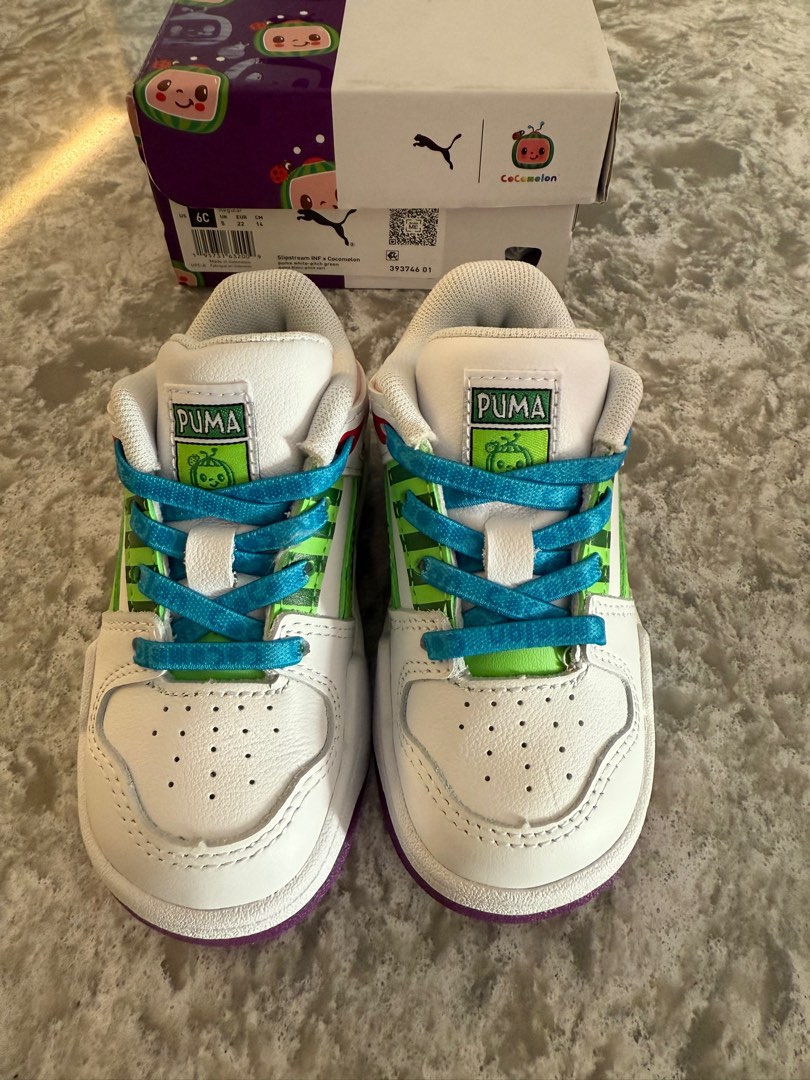 Puma x Cocomelon - BRAND NEW LIMITED EDITION, 兒童＆孕婦用品, 嬰兒及小童流行時尚 ...