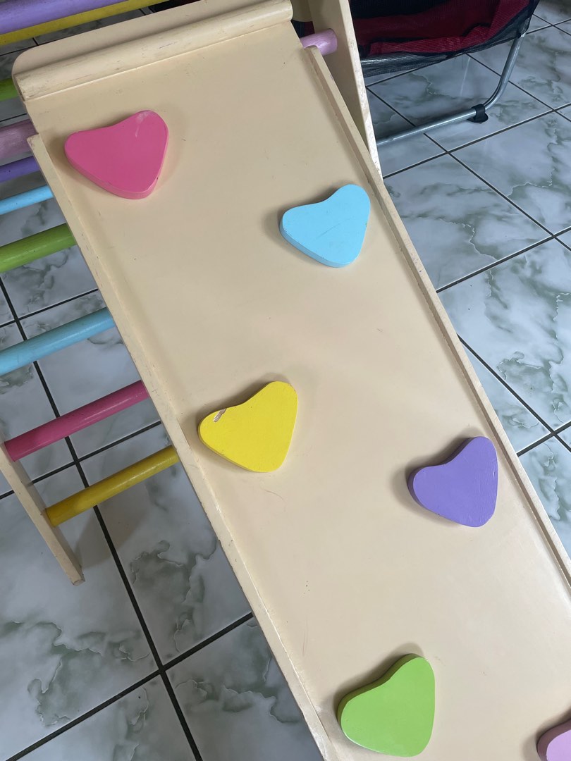 Rainbow Pikler, Babies & Kids, Infant Playtime on Carousell