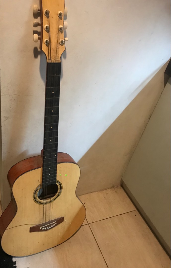 Rj Acoustic Guitar, Hobbies & Toys, Music & Media, Musical Instruments on Carousell