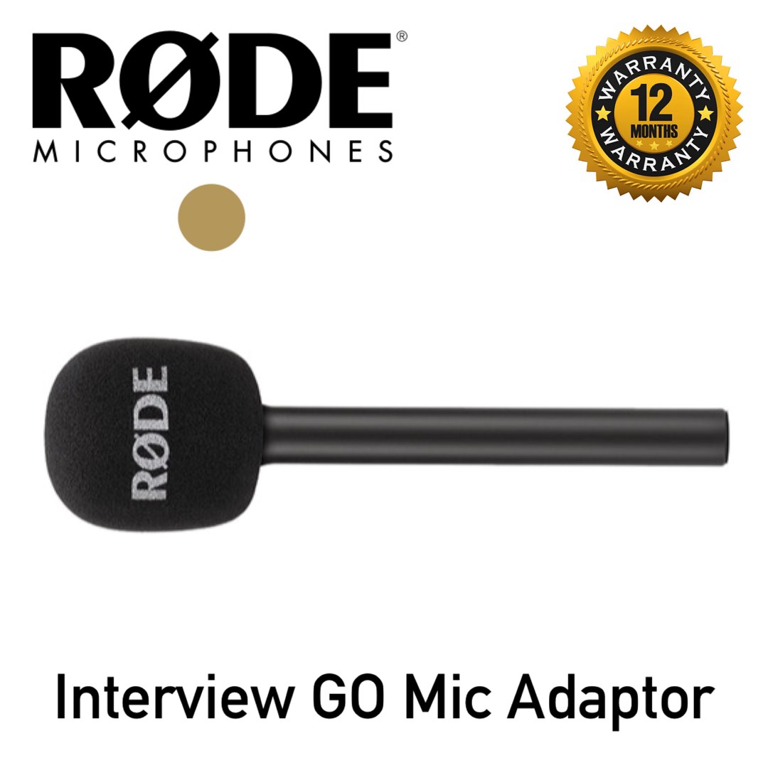 RODE Interview GO Handheld Mic Adapter for the Wireless GO, Audio ...