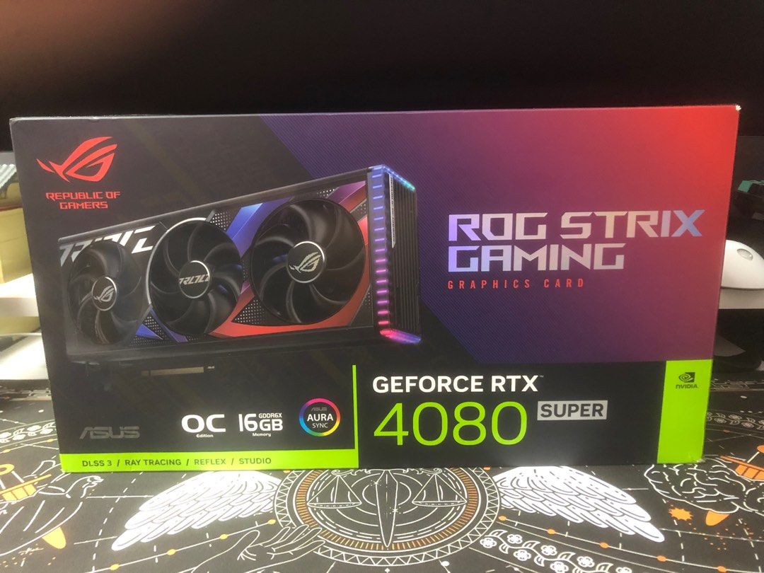 ROG Strix RTX 4080 Super OC, Computers & Tech, Parts & Accessories ...