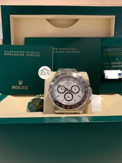 ⌚️ROLEX DAYTONA COSMOGRAPHY “White Panda”, Luxury, Watches on Carousell