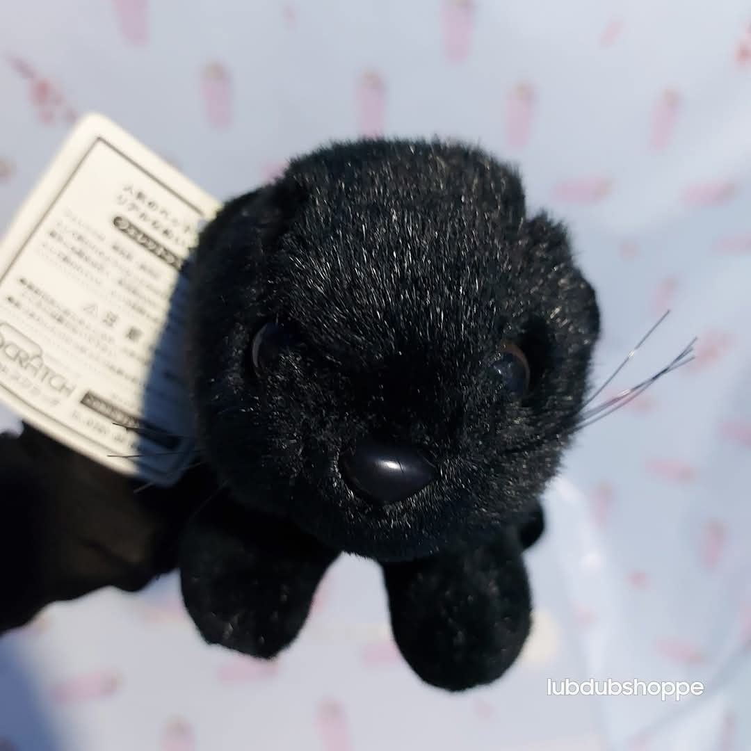 🌸SALE🌸 Scratch — Black Ferret — Realistic Animal Plush Stuffed Toy ...