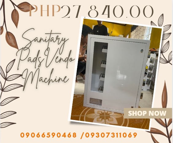 sanitary pads 4 layers vendo machine, Furniture & Home Living ...