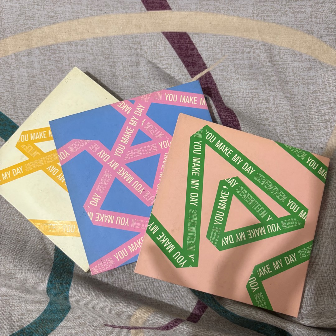 SEVENTEEN SVT ALBUMS, Hobbies & Toys, Music & Media, Music Accessories ...