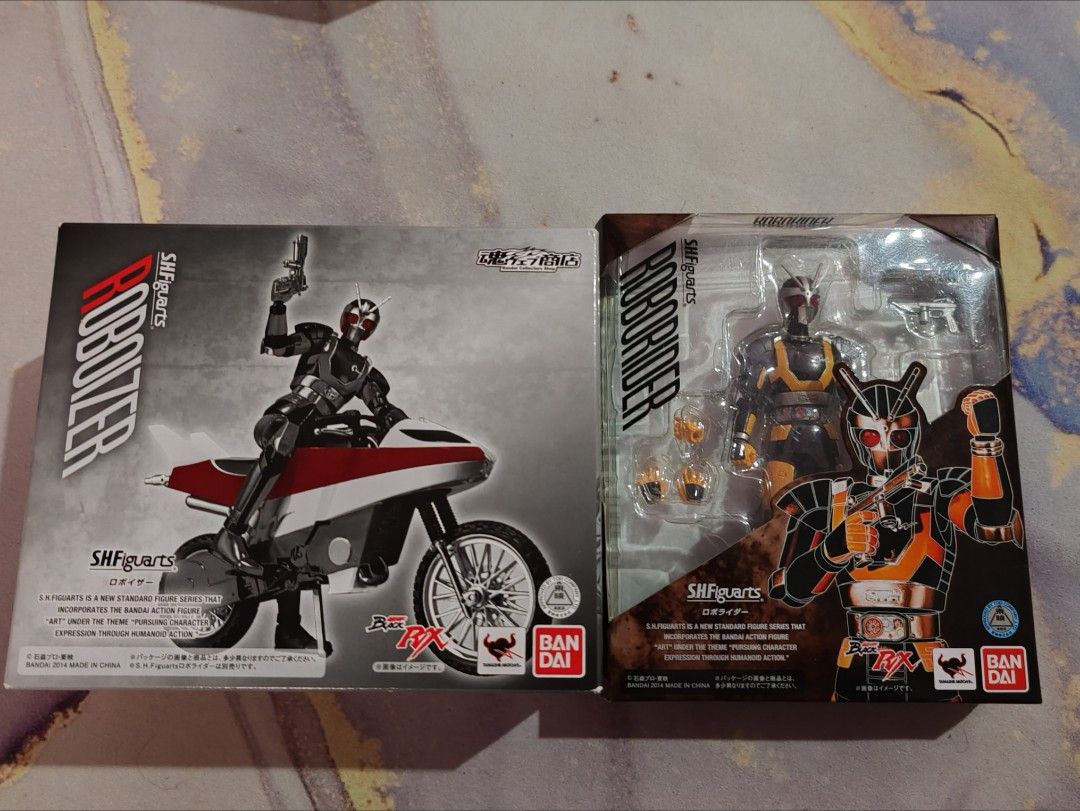 SHF ROBORIDER AND SHF ROBOIZER, Hobbies & Toys, Toys & Games on Carousell