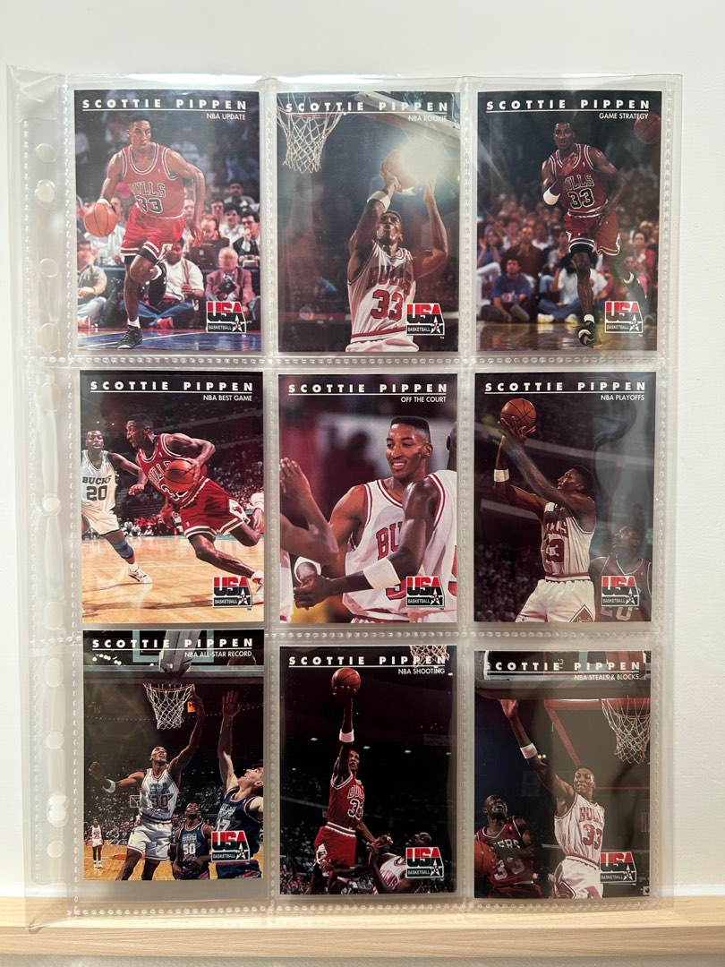 Skybox 1992 Scottie Pippen Charles Barkley David Robinson Patrick Ewing ...