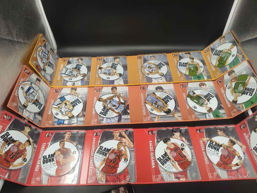 JPY 88,0000 - 2003 Released SLAM DUNK DVD-BOX 18-Disc Set, Hobbies ...