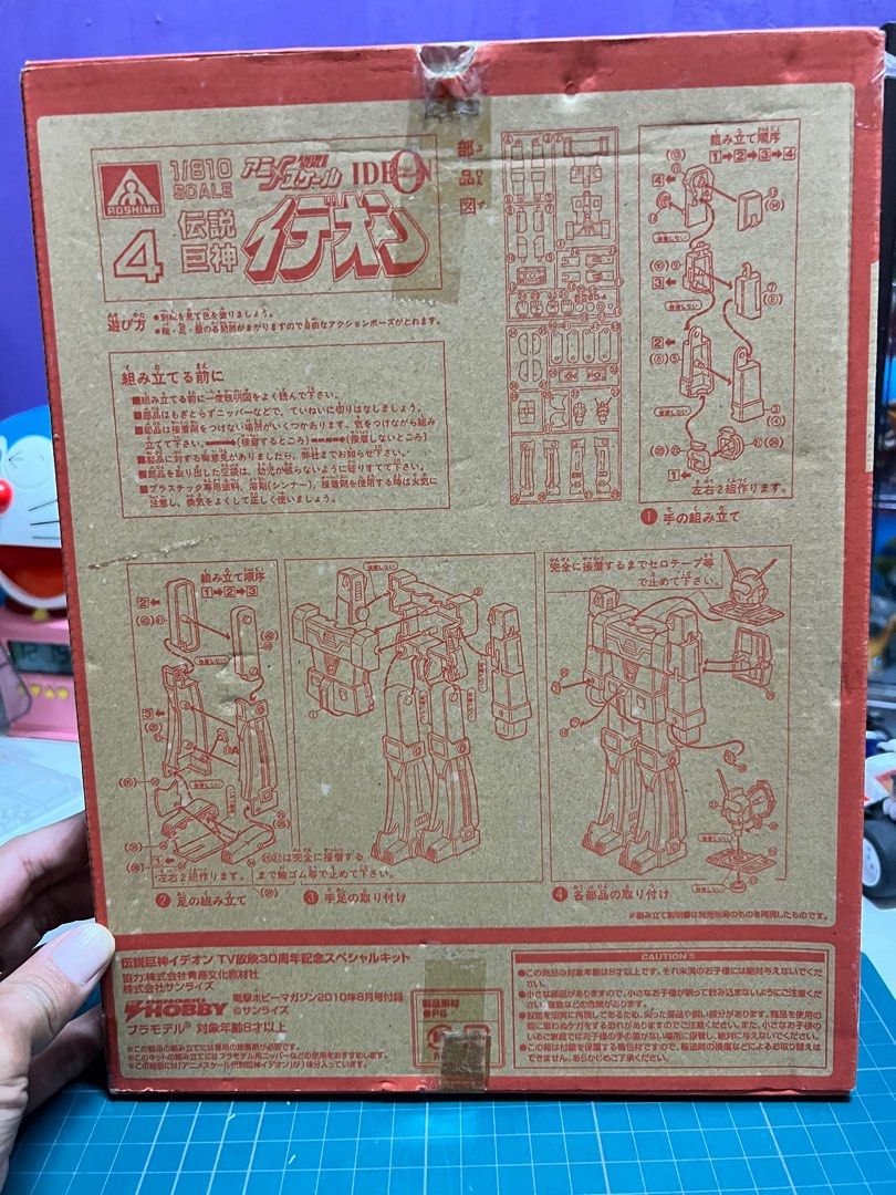 SPACE Runaway Ideon TV HOBBY AOSHIMA 1/810 SCALE ANNO 2010 PLASTIC KIT MODEL, Hobbies & Toys ...