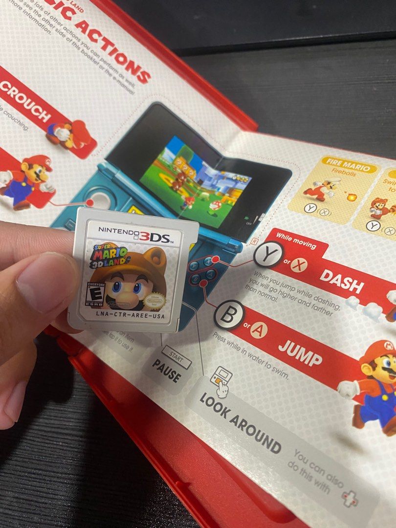Super Mario 3D Land Nintendo 3DS Complete w Manual, Video Gaming, Video ...