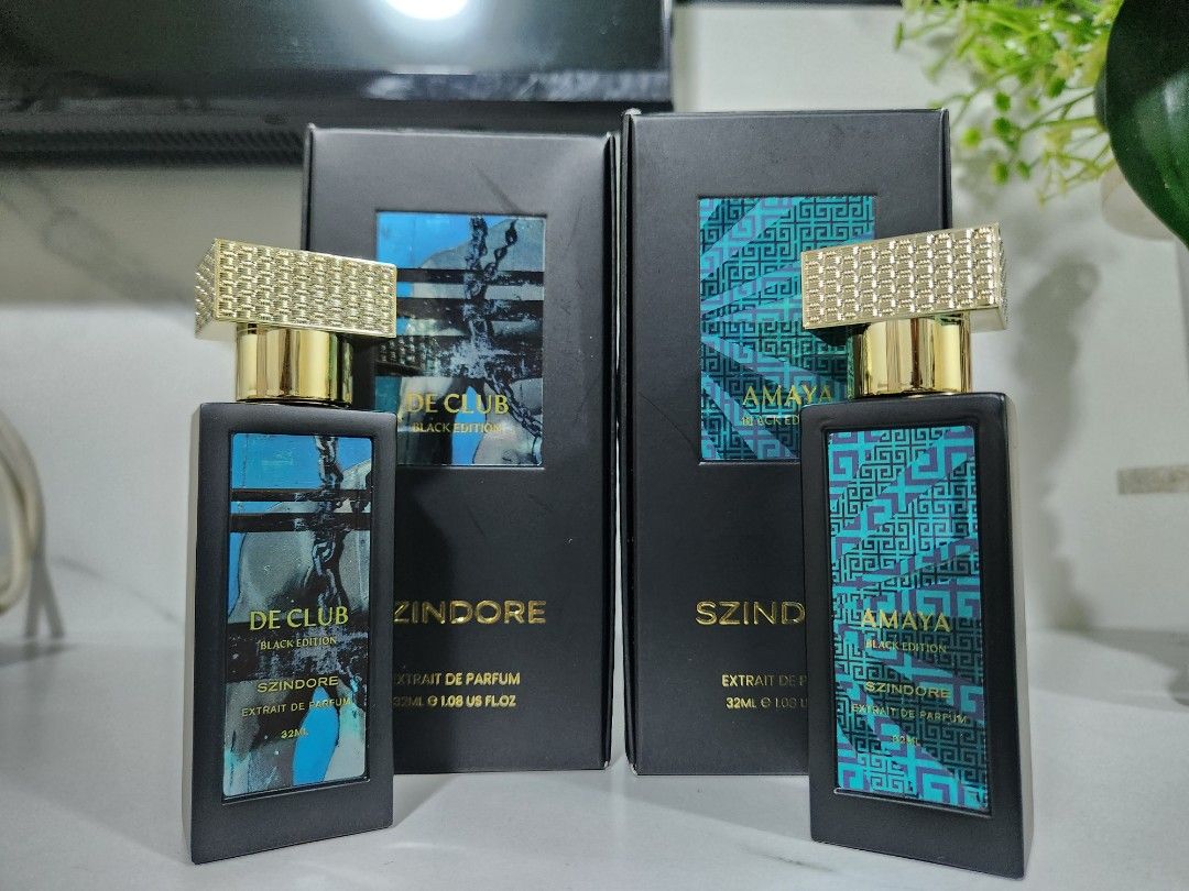 Szindore Amaya & De Club Black Edition Combo Murah Kaw2, Beauty & Personal Care, Fragrance ...