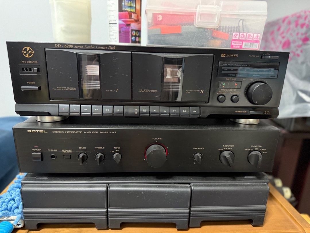 Tach Dd6200 cassette player deck, Audio, Other Audio Equipment on Carousell