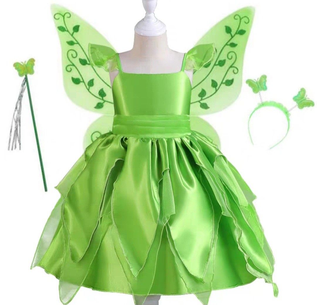 Tinkle bell dress, Babies & Kids, Babies & Kids Fashion on Carousell