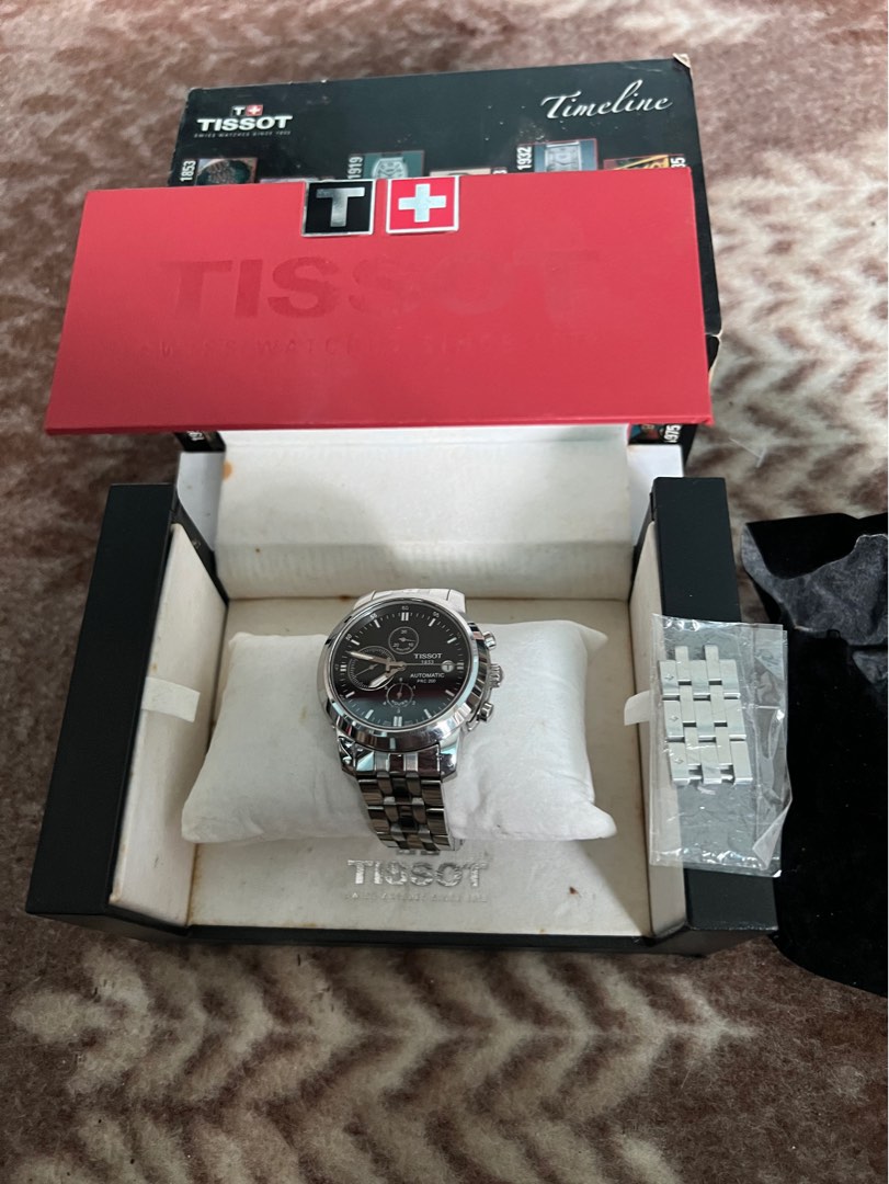 Tissot Chronometer Automatic Watch Jam tangan made in Swiss, Luxury ...