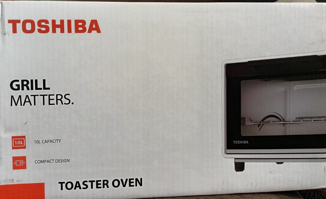 TOSHIBA TOASTER OVEN TM-MM10DZB(WH), WHITE, TV & Home Appliances ...