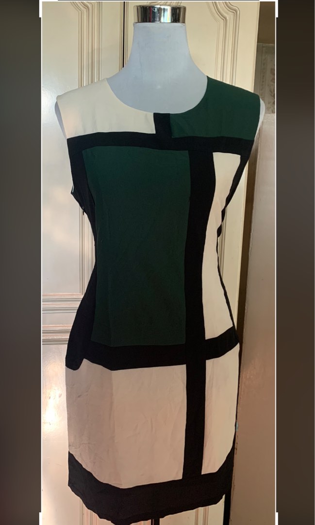 Tricolor Simple Dress, Women's Fashion, Dresses & Sets, Dresses on ...