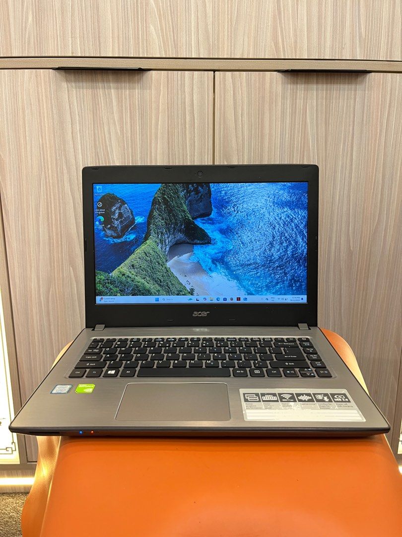 [USED] ACER ASPIRE E5-476G i5 8th Gen 8GB RAM 256GB SSD 1TB HDD Nvidia Gaming Laptop Photoshop ...
