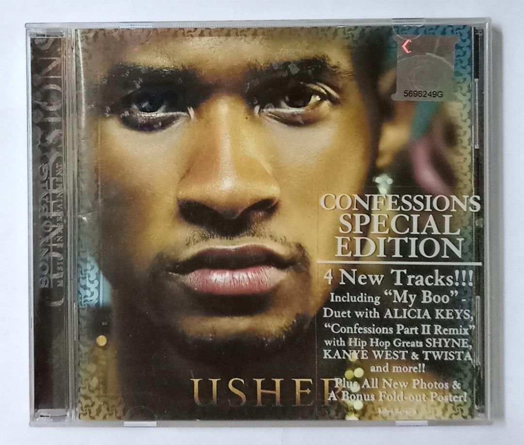 Usher Confessions Special Edition 4 New Tracks CD (125), Hobbies & Toys ...