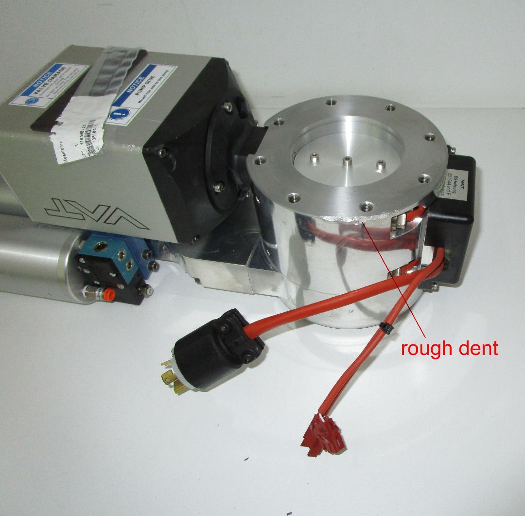 VAT 95238-PAGQ-ADH6/1052 AMAT 0195-15180 Control Butterfly Isolation ...