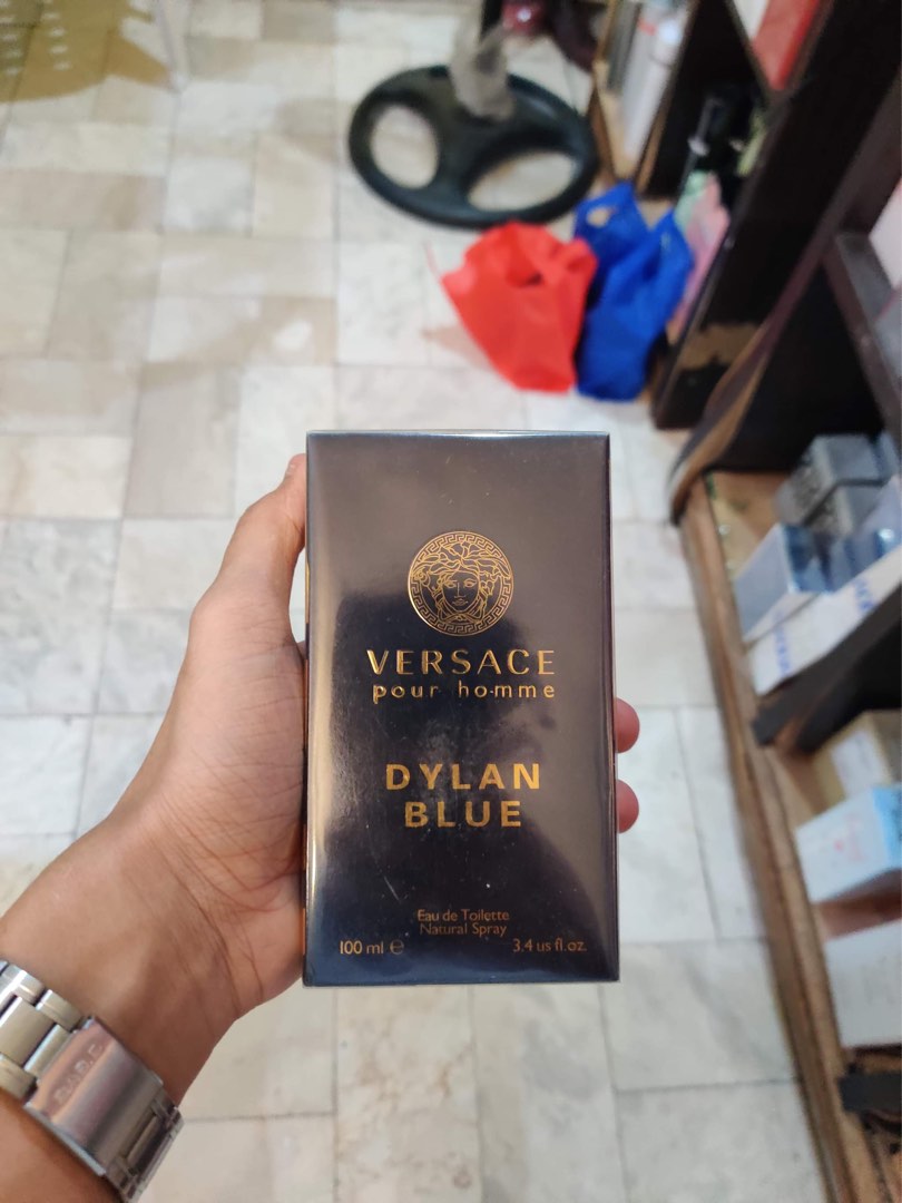 Versace dylan blue men authentic US tester perfume, Beauty & Personal ...