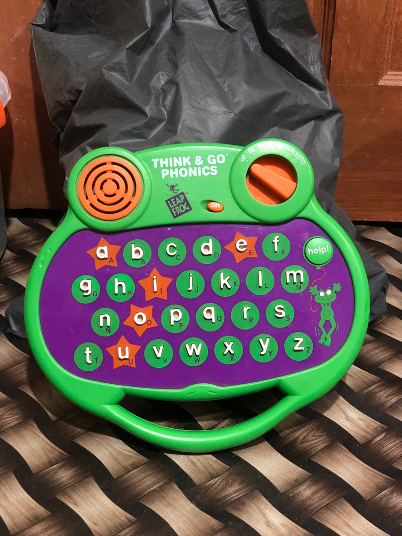 Vintage 1997 Leapfrog Think & Go Phonics, Hobbies & Toys, Toys & Games ...