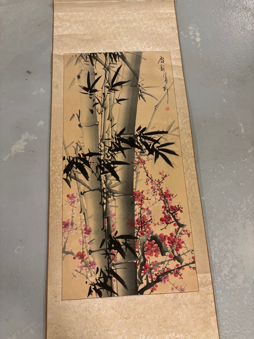 Vintage Chinese Bamboo Scroll, Hobbies & Toys, Collectibles ...