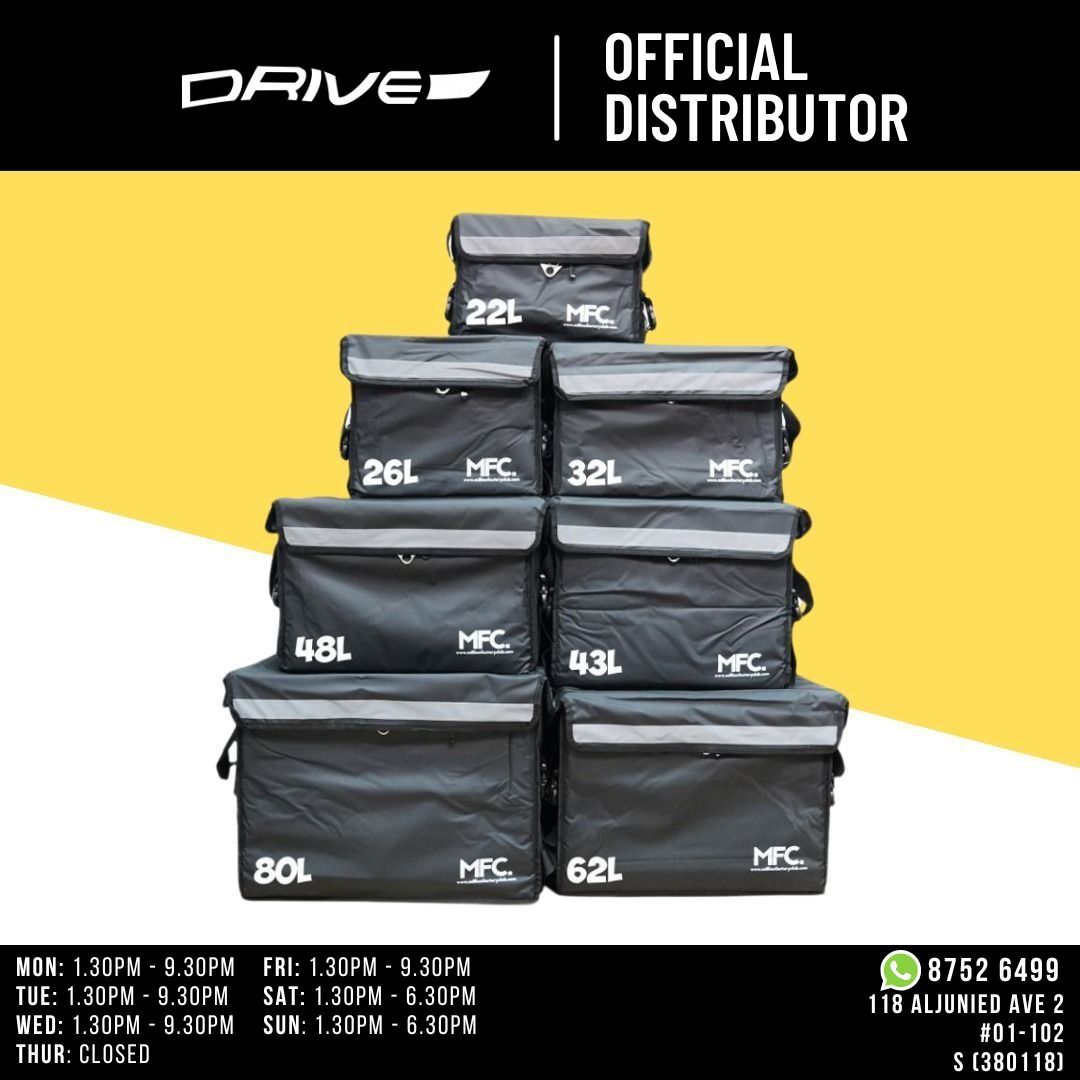 Delivery Bag MFC Waterproof Motorcycle Bag For Fuel Tank & Pillion, Motorcycles, Motorcycle ...