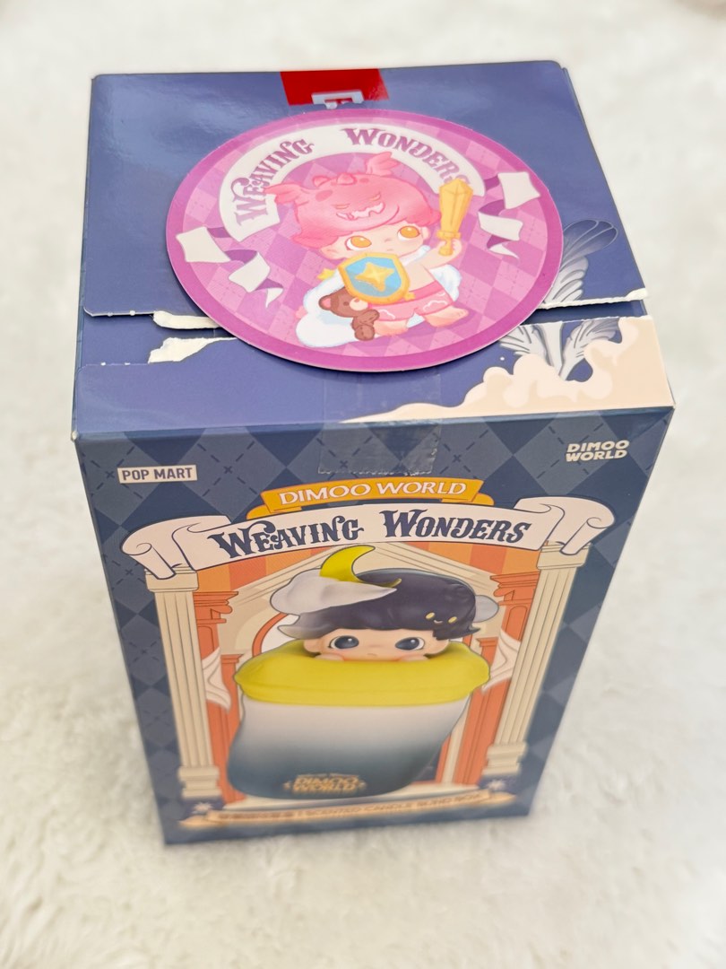 Brand New Popmart Dimoo Weaving Wonders Scented Candle, Hobbies & Toys ...