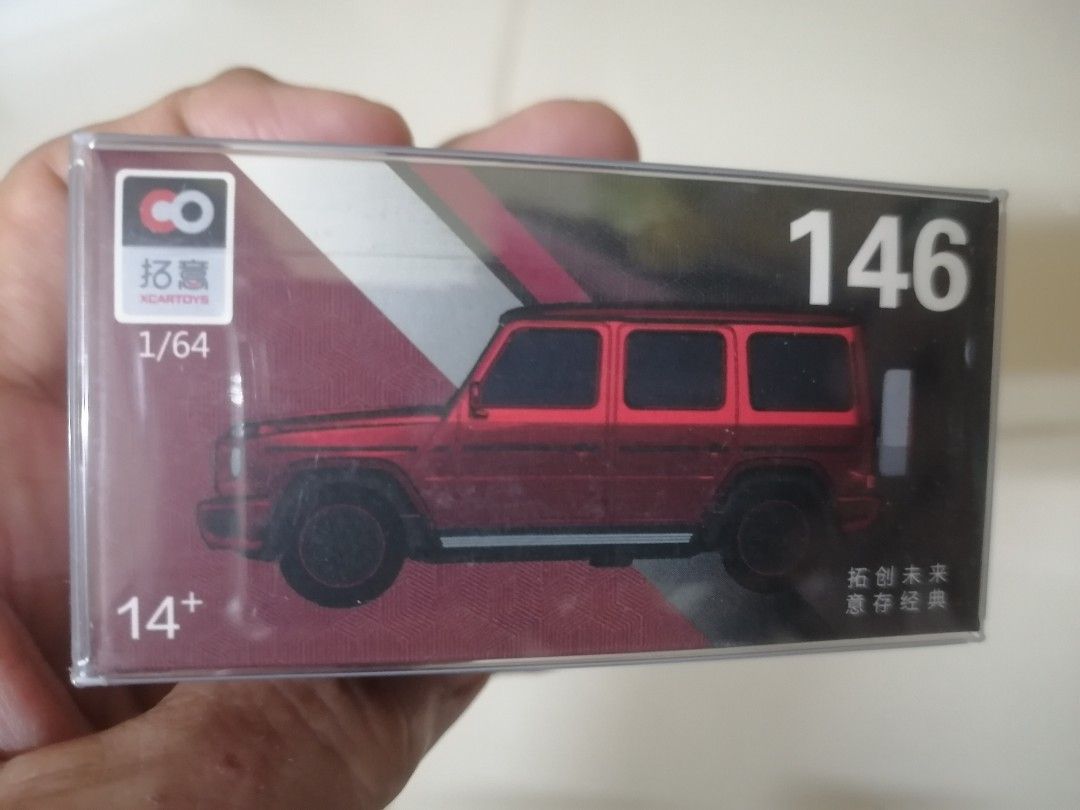 Xcartoys 1/64*Mercedes-Benz Amg G63 - Chrome Red, Hobbies & Toys, Toys ...