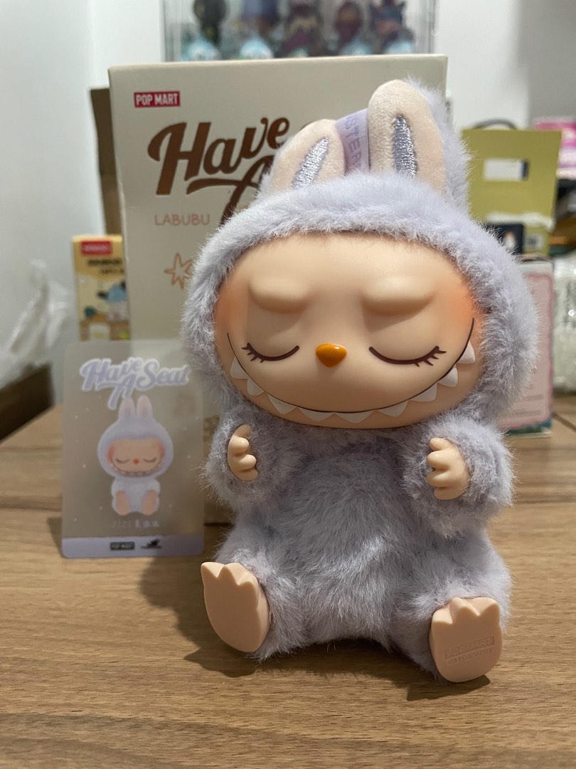 ZIZI- labubu Have a seat, Hobbies & Toys, Toys & Games on Carousell