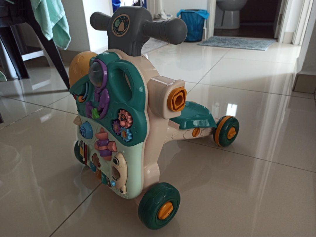 4-in-1 walker/scooter/tablet/table for kids, Babies & Kids, Infant ...